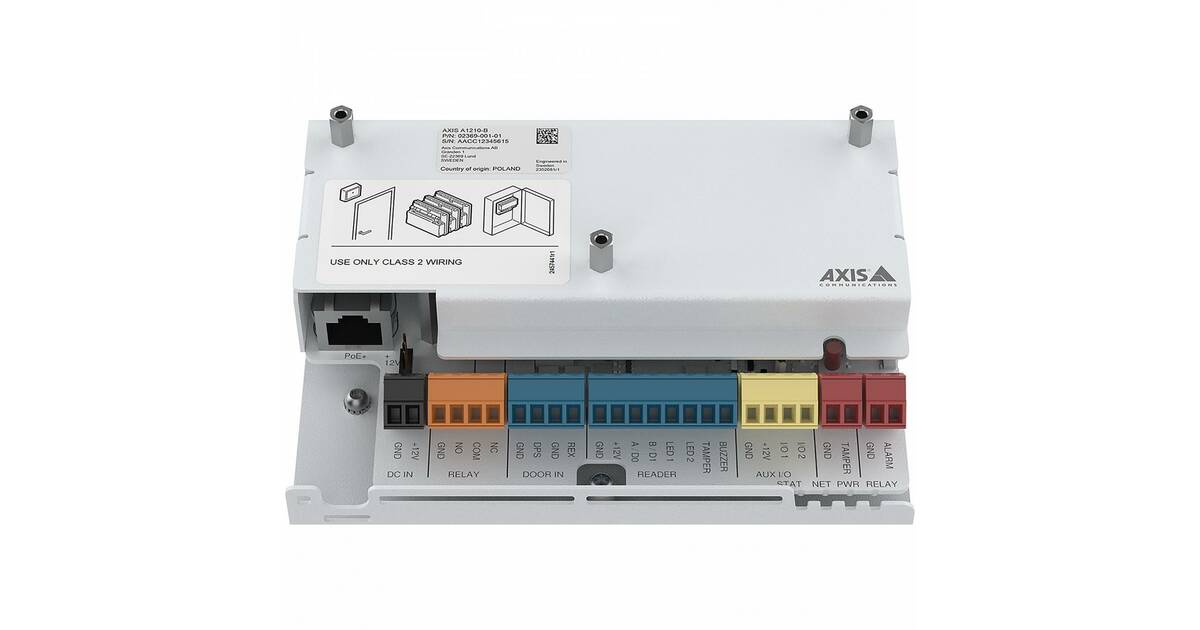AXIS A1210-B Network Door Controller | Andere Produkte | NetcamCenter