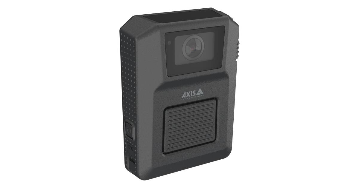 AXIS W102 Body Worn Camera Black | IP Kameras | NetcamCenter